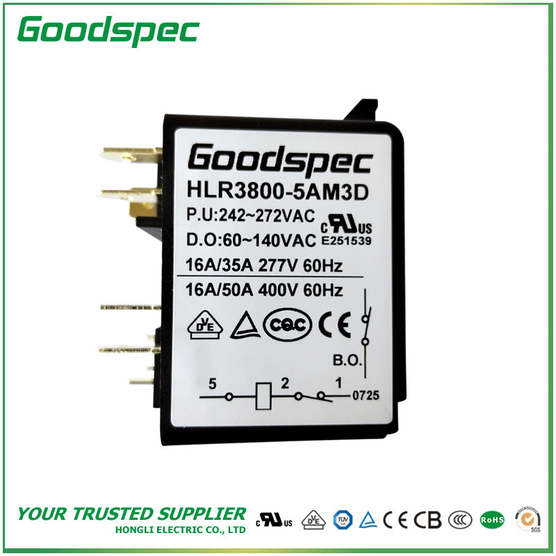 HLR3800-5AM3D POTENTIAL TYPE MOTOR STARTING RELAY – HONGLI ELECTRIC CO.,LTD