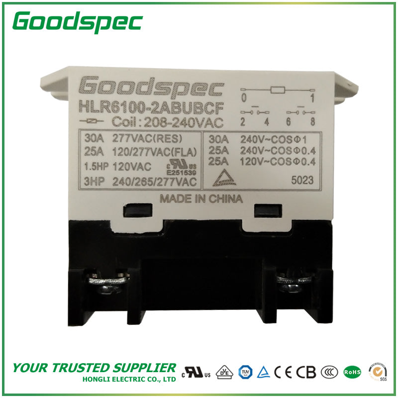 HLR6100-2ABUBCF-VAC240 HIGH POWER RELAY – HONGLI ELECTRIC CO.,LTD