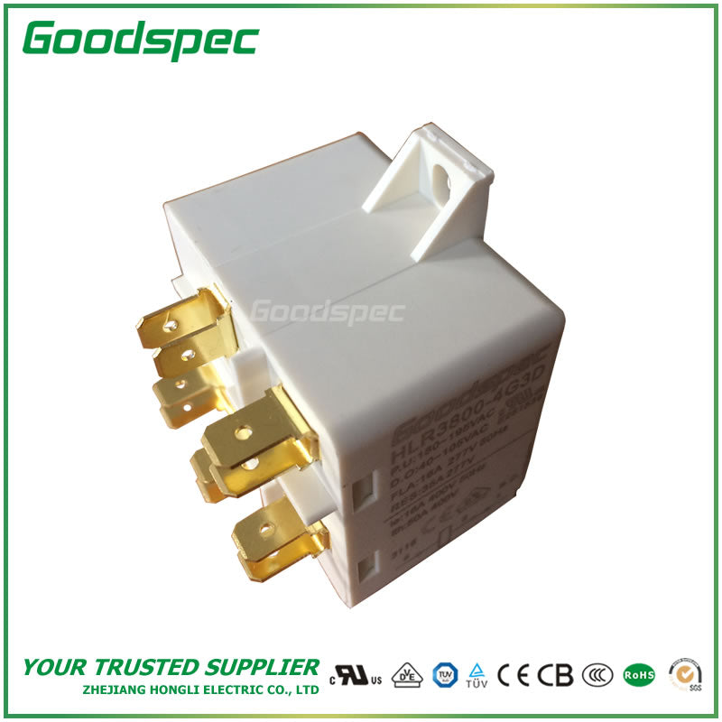 HLR3800-4G3D POTENTIAL TYPE MOTOR STARTING RELAY – HONGLI ELECTRIC CO.,LTD